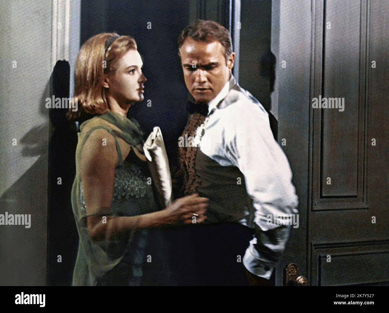 Angie Dickinson & Marlon Brando Film The Chase (1966) Characters: Ruby Calder & Sheriff Calder ...