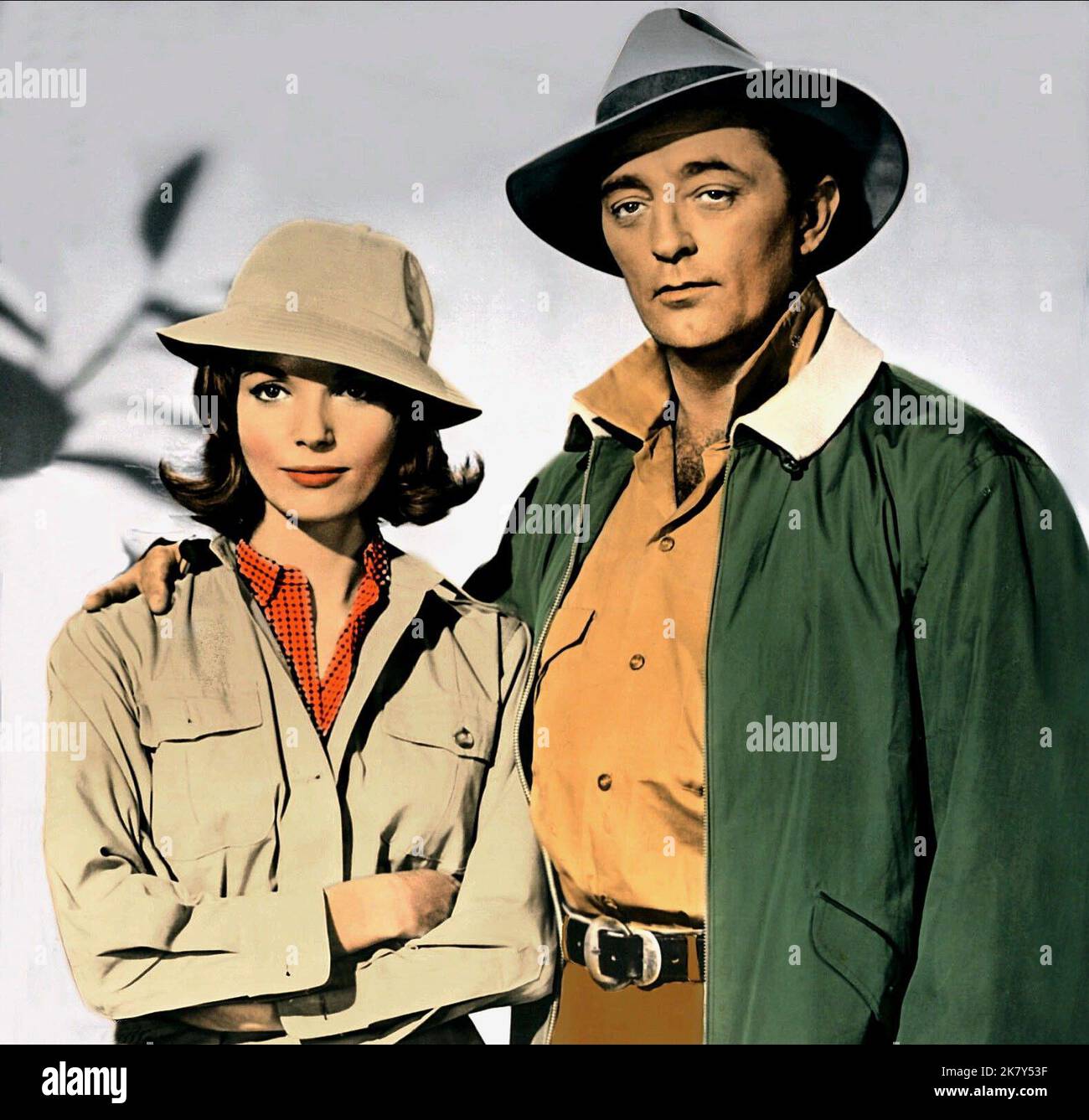 Elsa Martinelli & Robert Mitchum Film Rampage (1965) Characters: Anna ...
