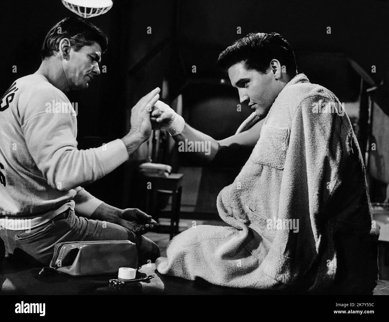 Charles Bronson & Elvis Presley Film Kid Galahad (USA 1962) Characters ...