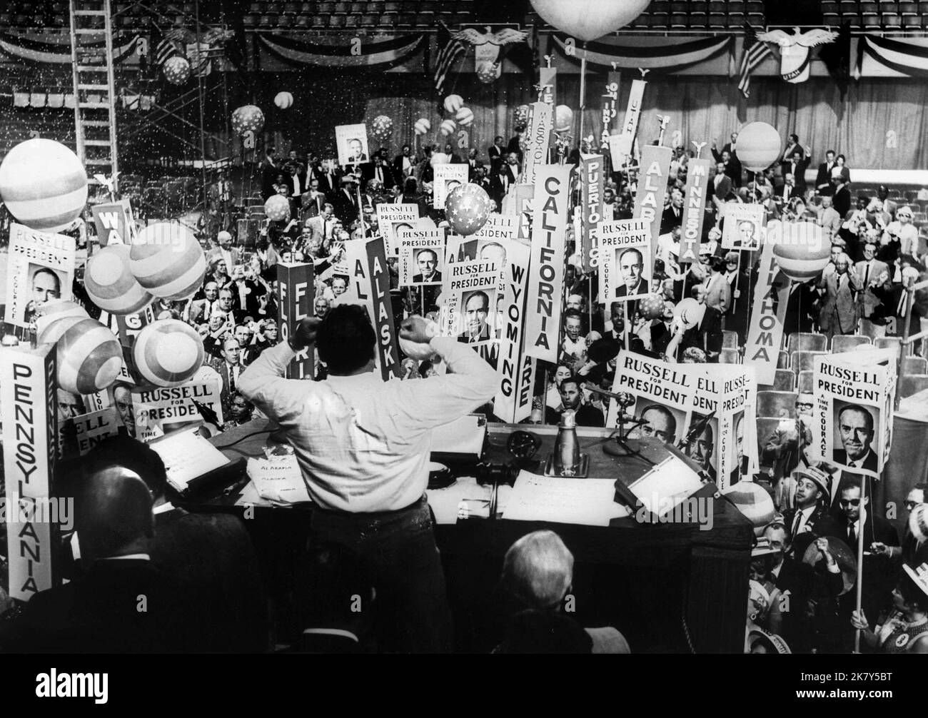 Franklin j schaffner director Black and White Stock Photos & Images - Alamy