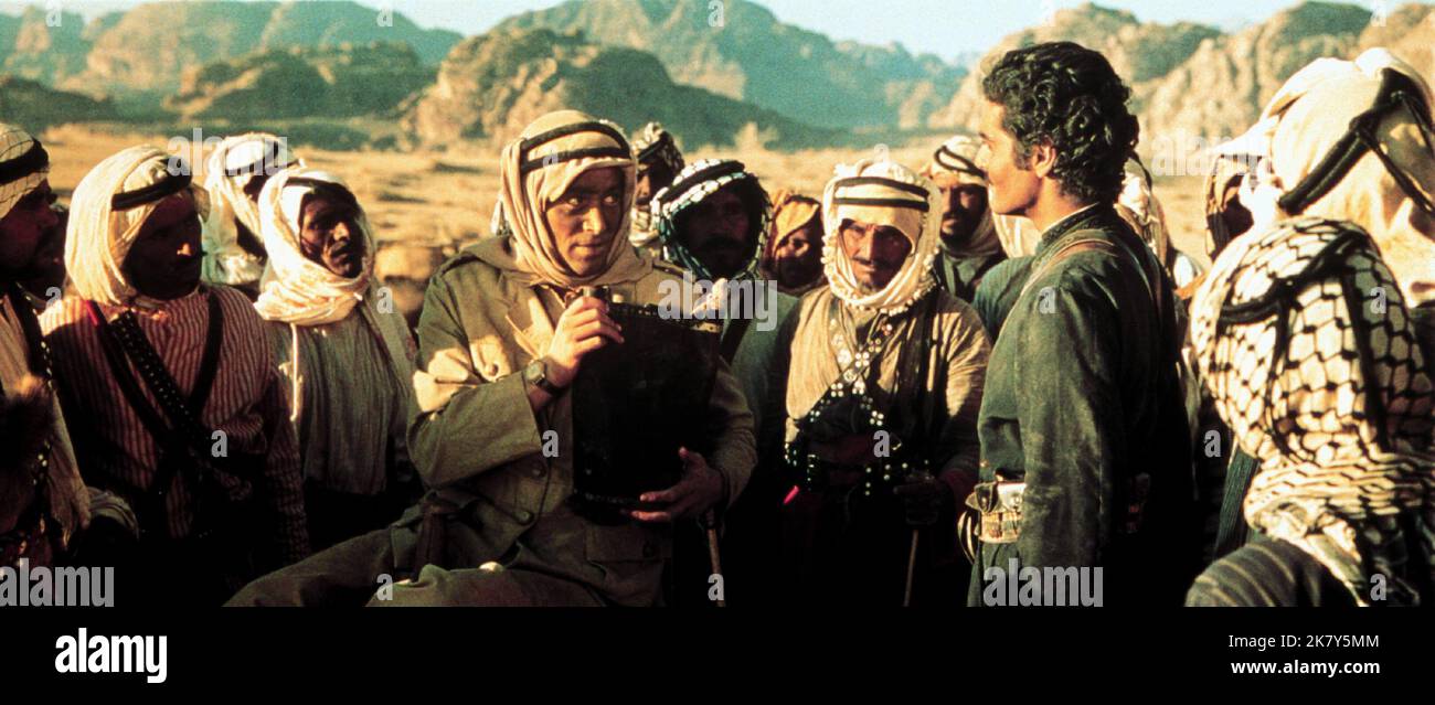 Peter O'Toole & Omar Sharif Film Lawrence Of Arabia (UK 1962 ...