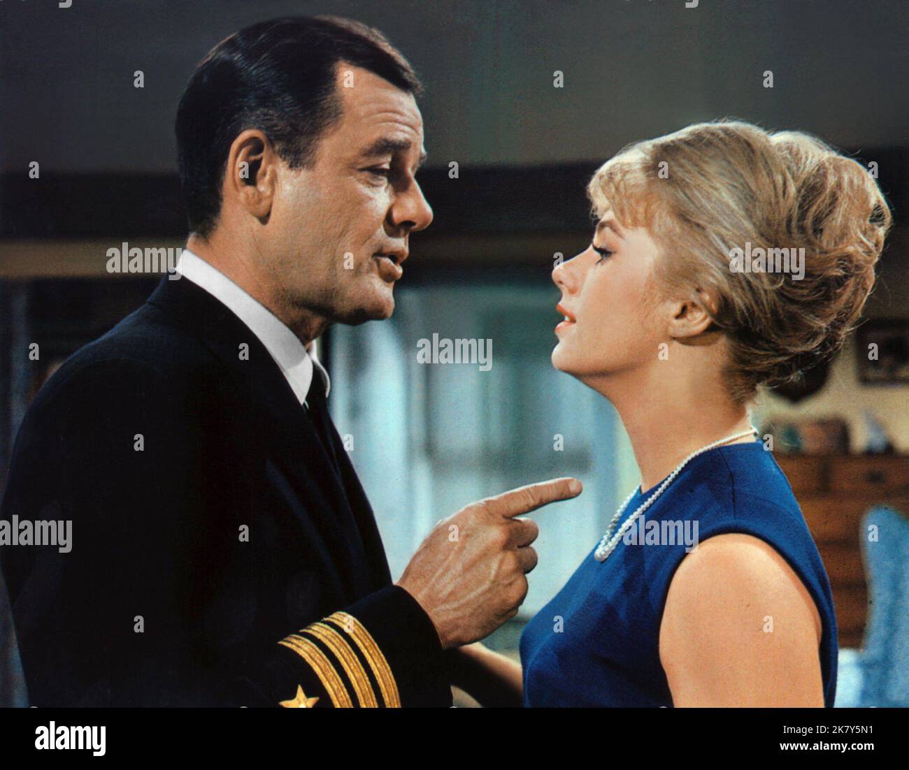Gig Young & Shirley Jones Film A Ticklish Affair (1962) Characters: Key ...