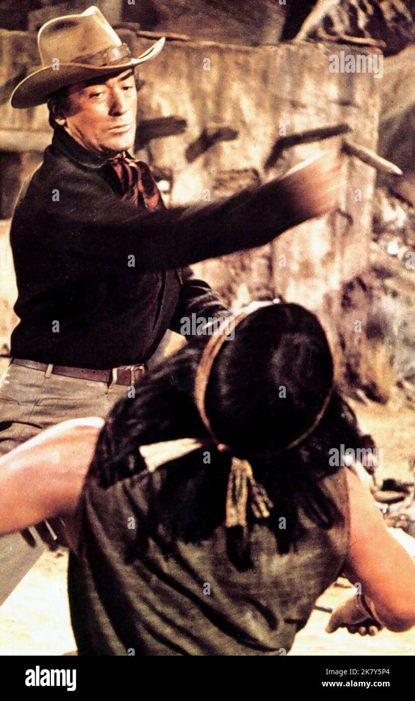 Gregory Peck Film Mackenna'S Gold (USA 1969) Characters: MacKenna ...