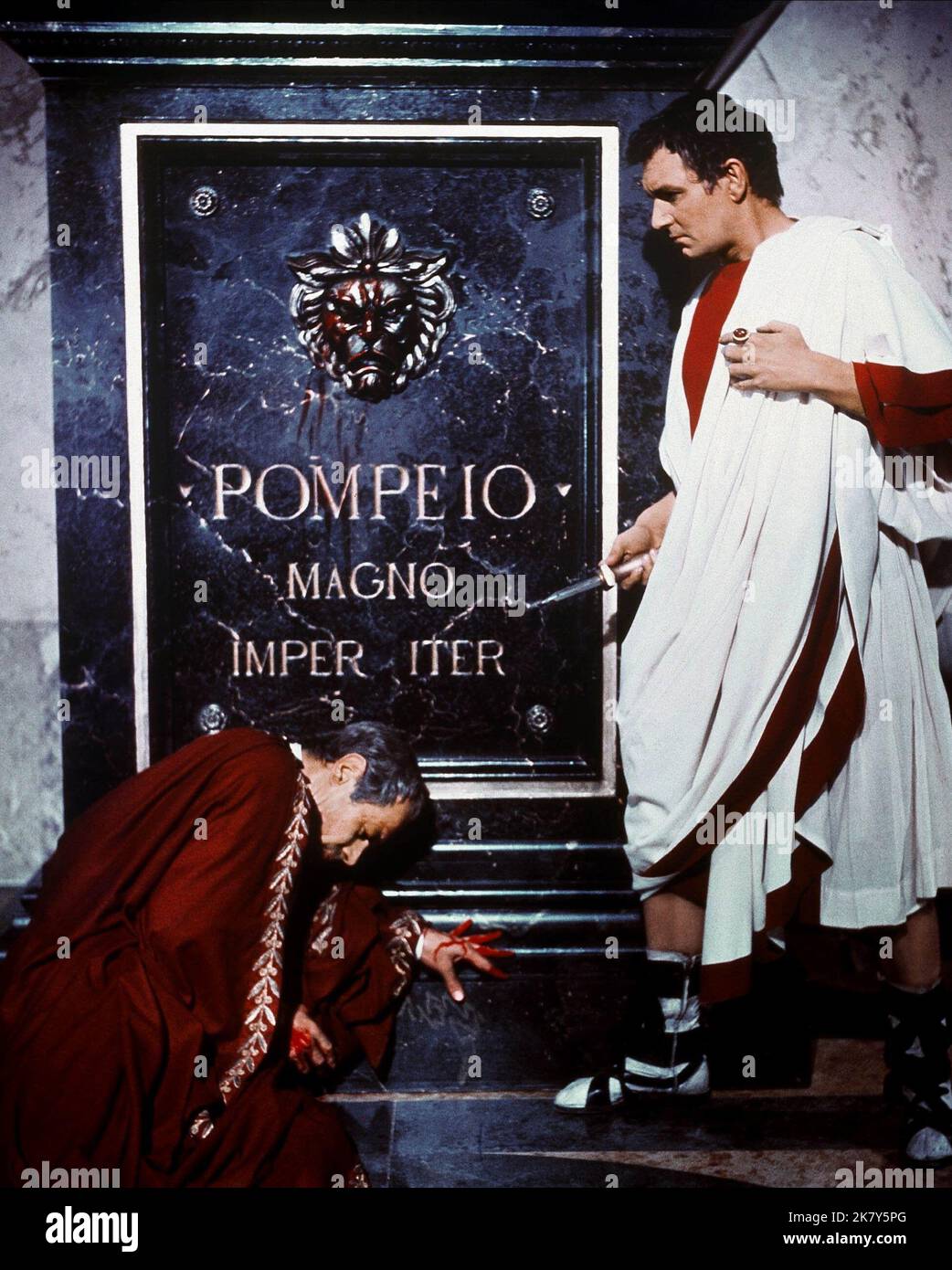 Rex Harrison & Kenneth Haigh Film: Cleopatra (USA/UK/CH 1963 ...