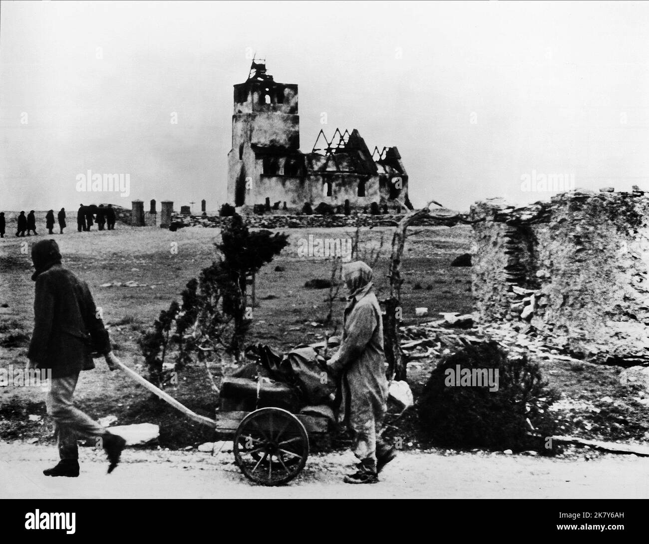 Max Von Sydow & Liv Ullmann Film: Shame (Skammen) Characters: Jan ...