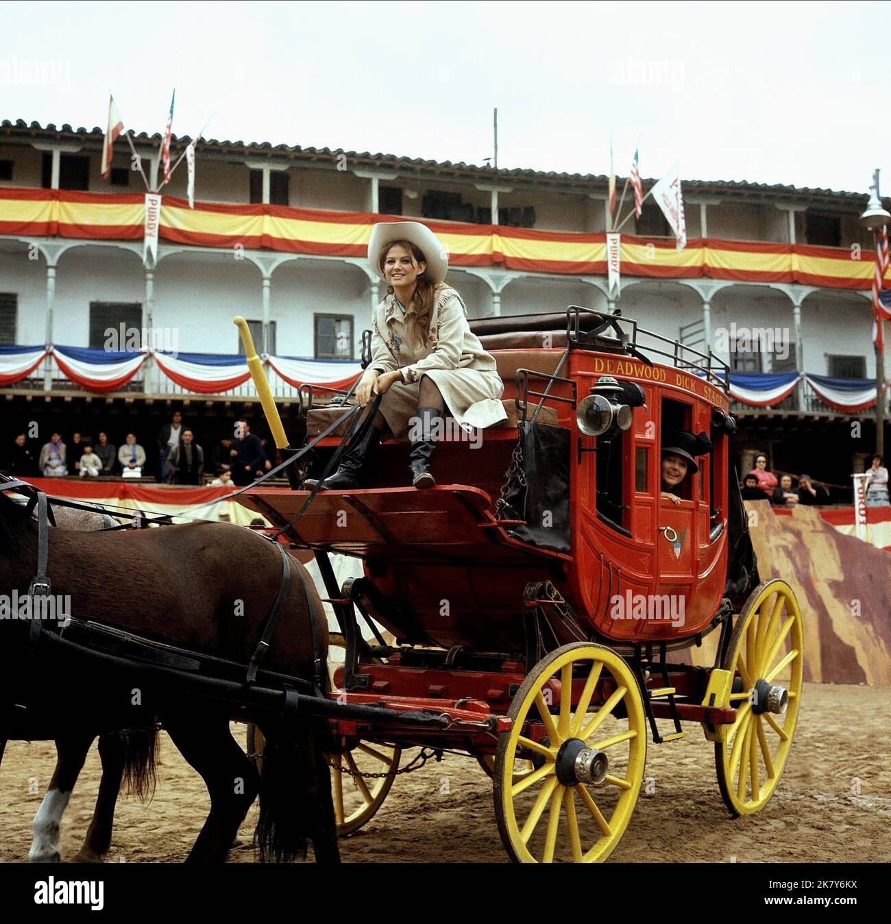 Claudia Cardinale & Rita Hayworth Film: Circus World; The Magnificent ...