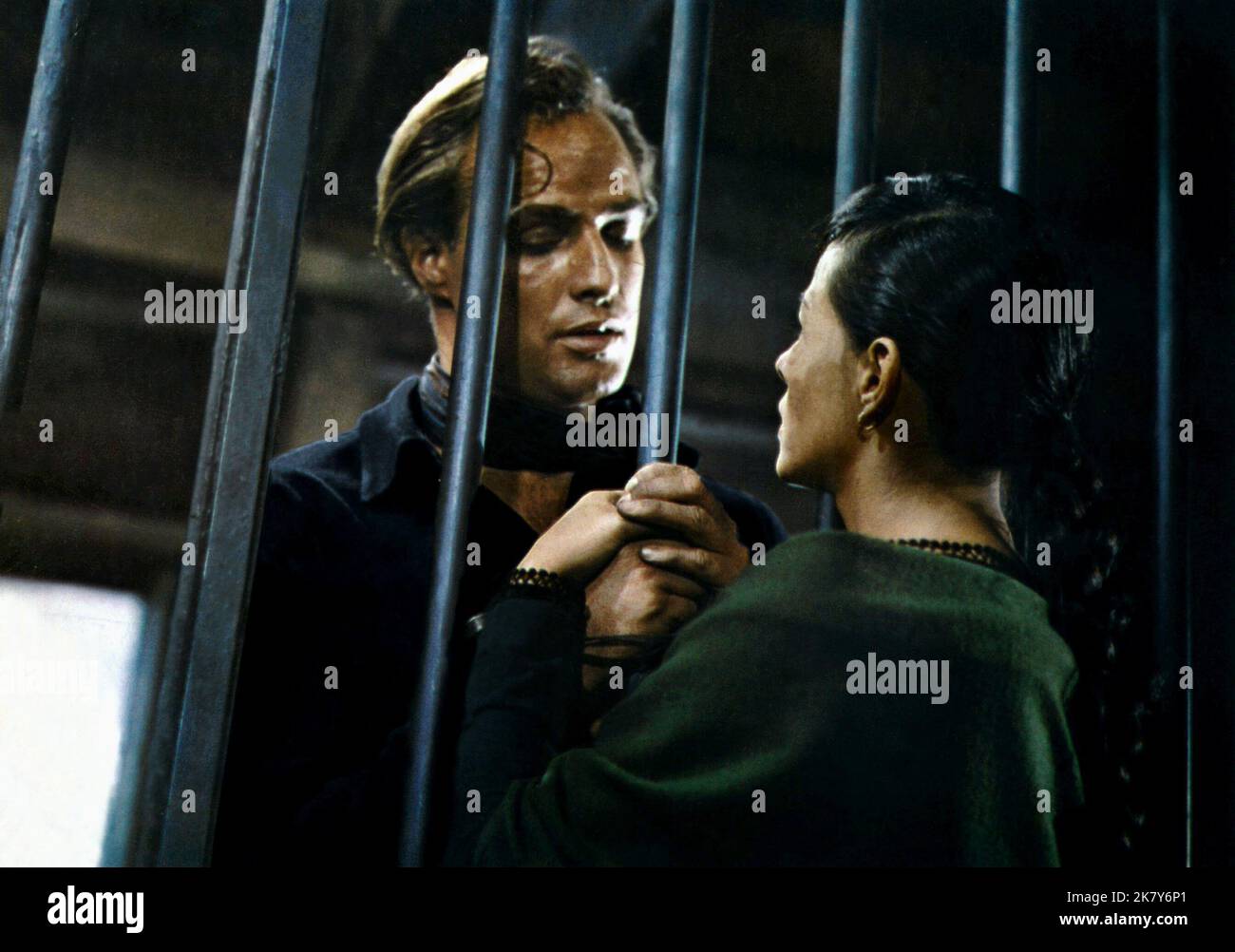 Marlon Brando & Pina Pellicer Film: One-Eyed Jacks (USA 1961 ...