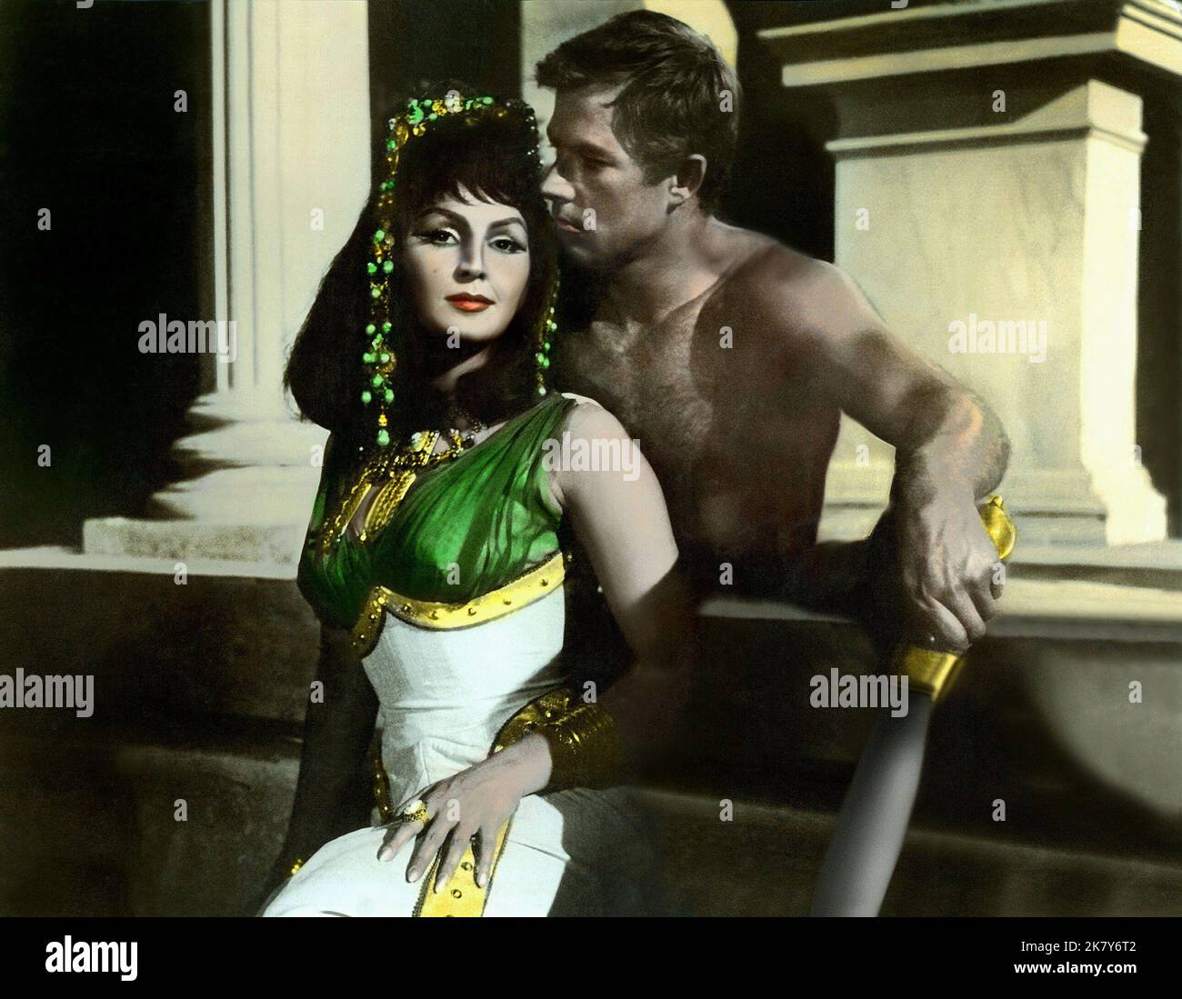 Moira Orfei & Richard Harrison Film: Revolt Of The Praetorians (1967 ...