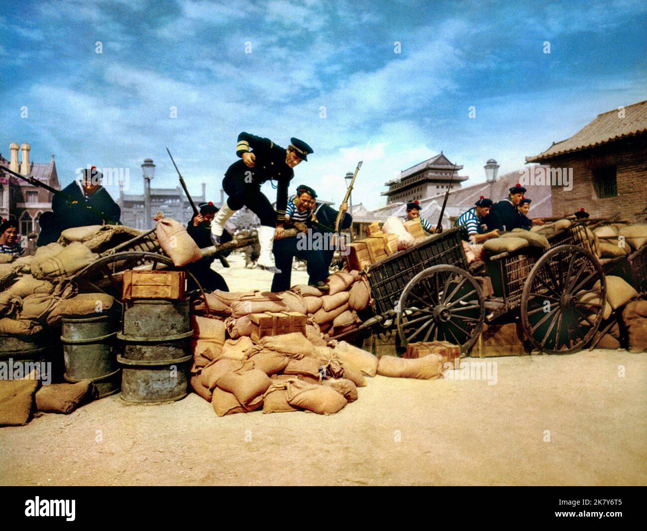 The Boxer Rebellion Siege Film 55 Days At Peking (USA 1963) Director ...
