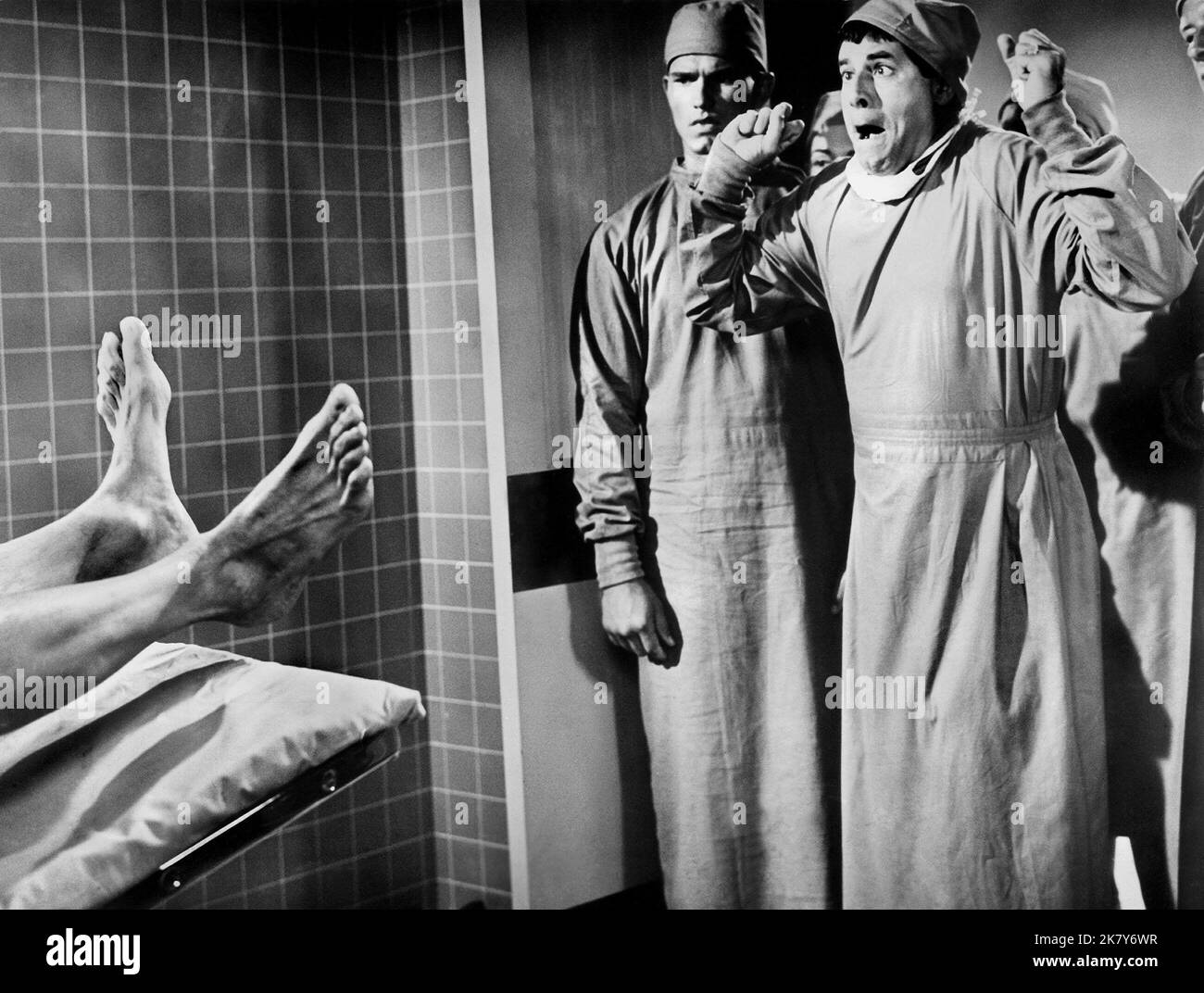 Jerry Lewis Film The Disorderly Orderly (USA 1964) Characters: Jerome ...