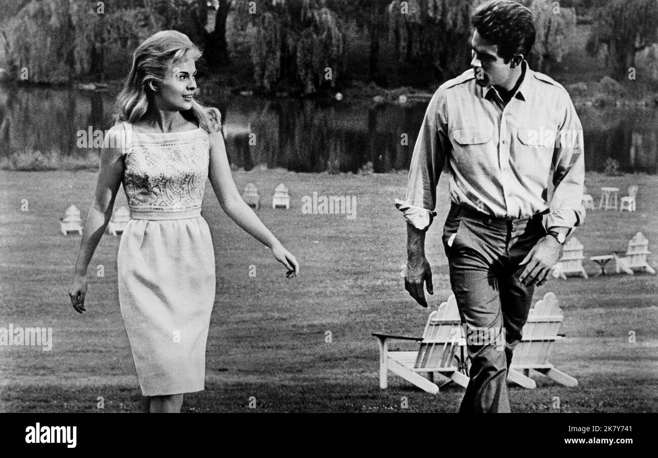 Jean Seberg & Warren Beatty Film Lilith (1964) Characters: Lilith ...