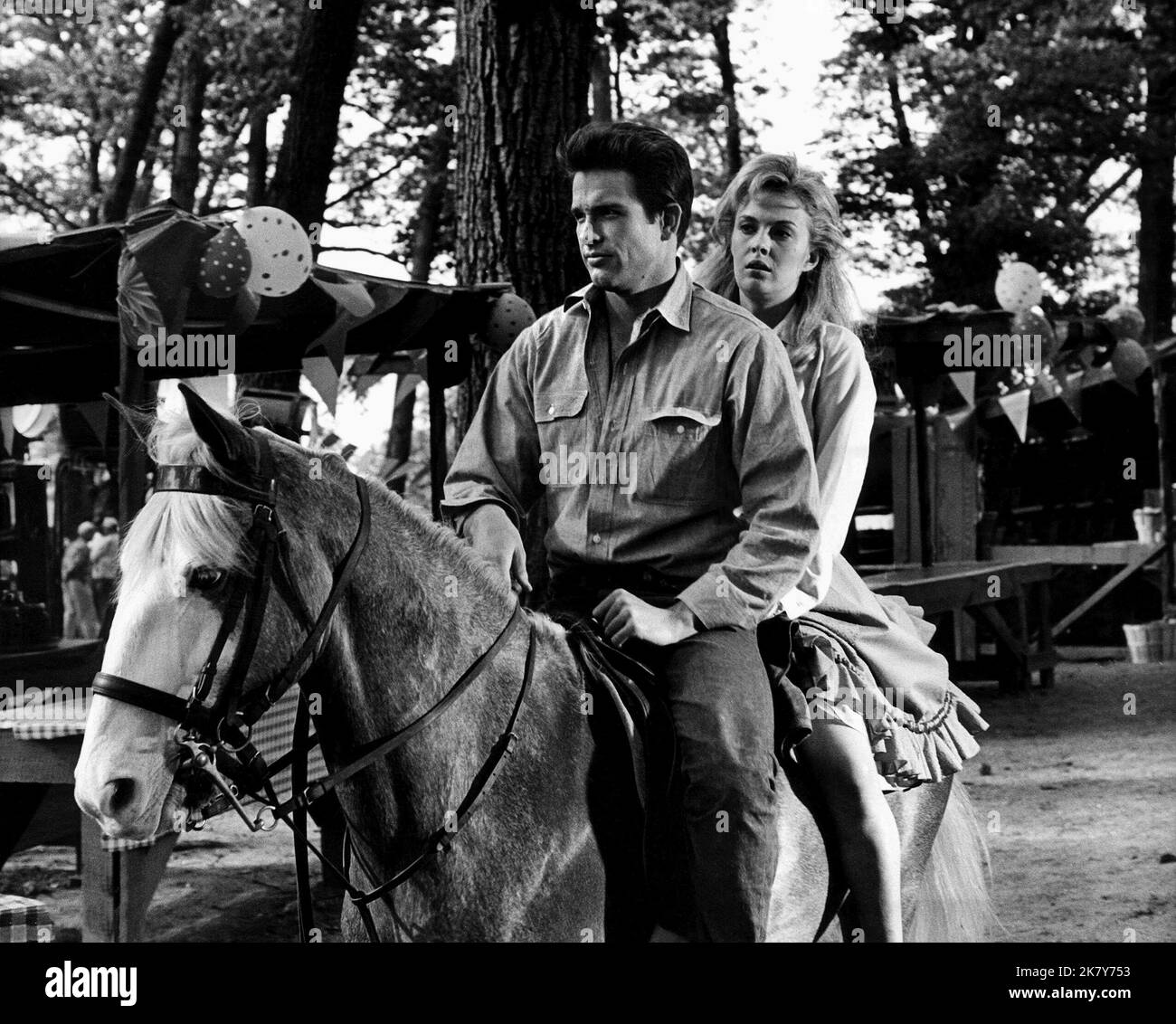 Warren Beatty & Jean Seberg Film Lilith (1964) Characters: Vincent ...