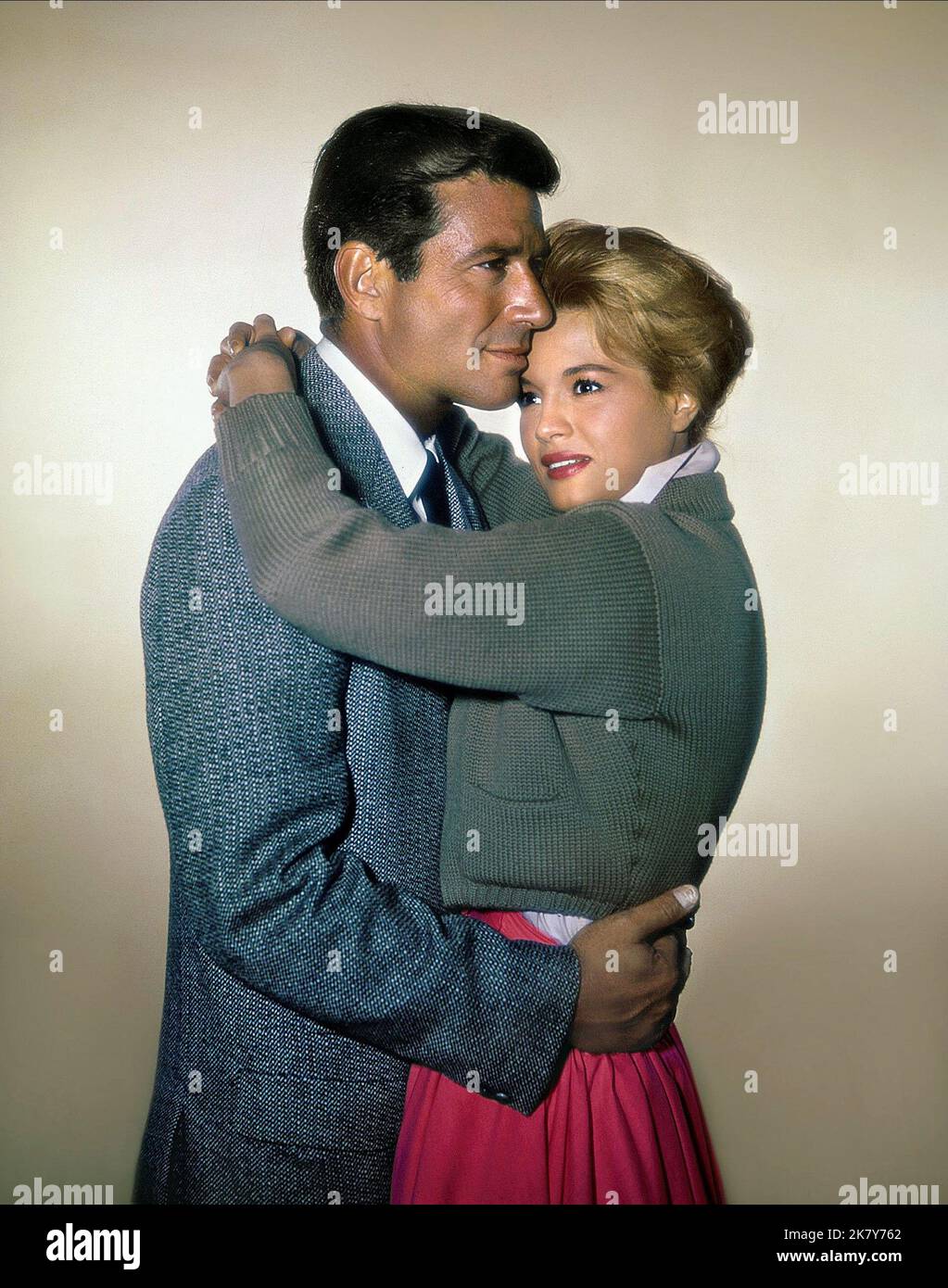 Efrem Zimbalist Jr & Angie Dickinson Film A Fever In The Blood (USA ...