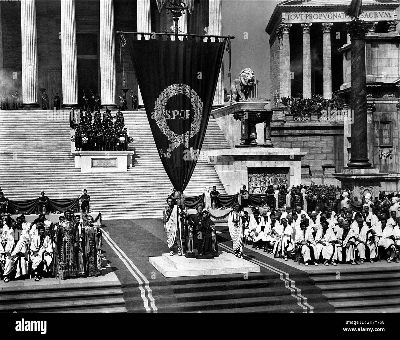 Rex Harrison Film Cleopatra (USA/UK/CH 1963) Characters: Caesar ...