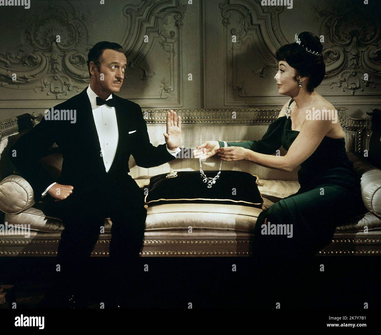 David Niven & Marie Windsor Film Bedtime Story (USA 1964) Characters ...