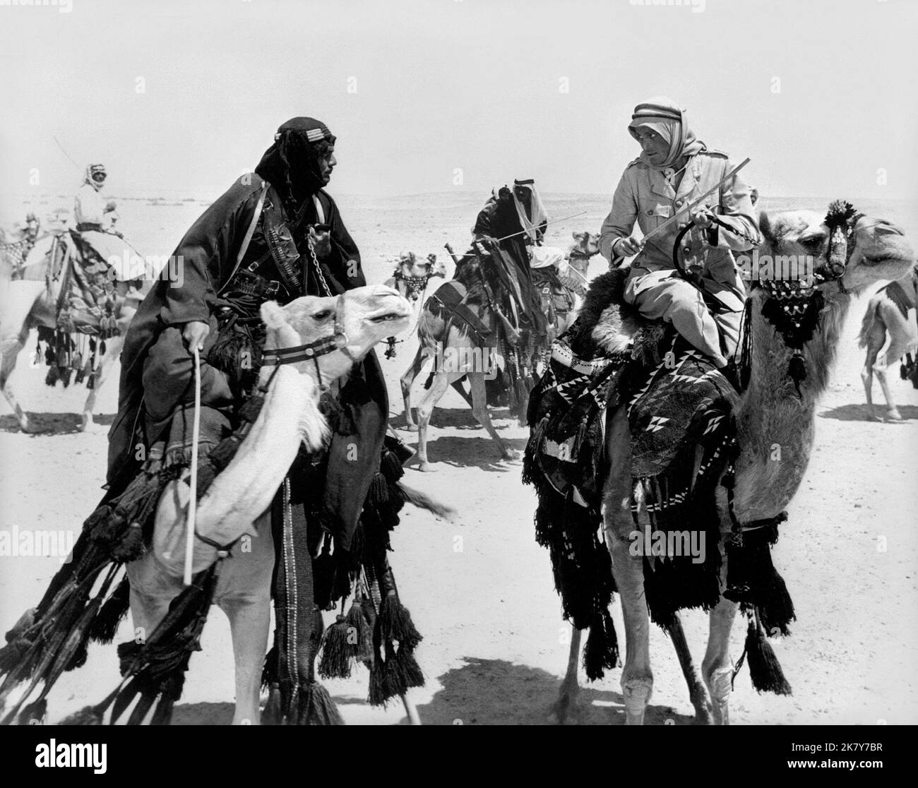 Omar Sharif & Peter O'Toole Film Lawrence Of Arabia (UK 1962 ...