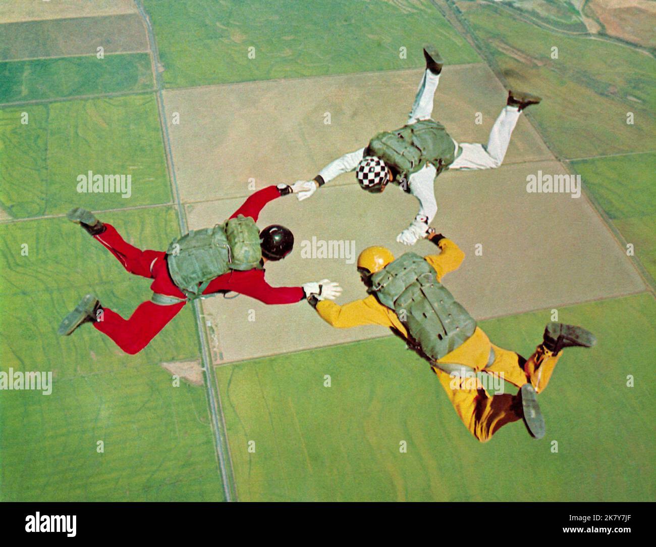 Free Fall Parachutists Film: The Gypsy Moths (1969) Director: John ...