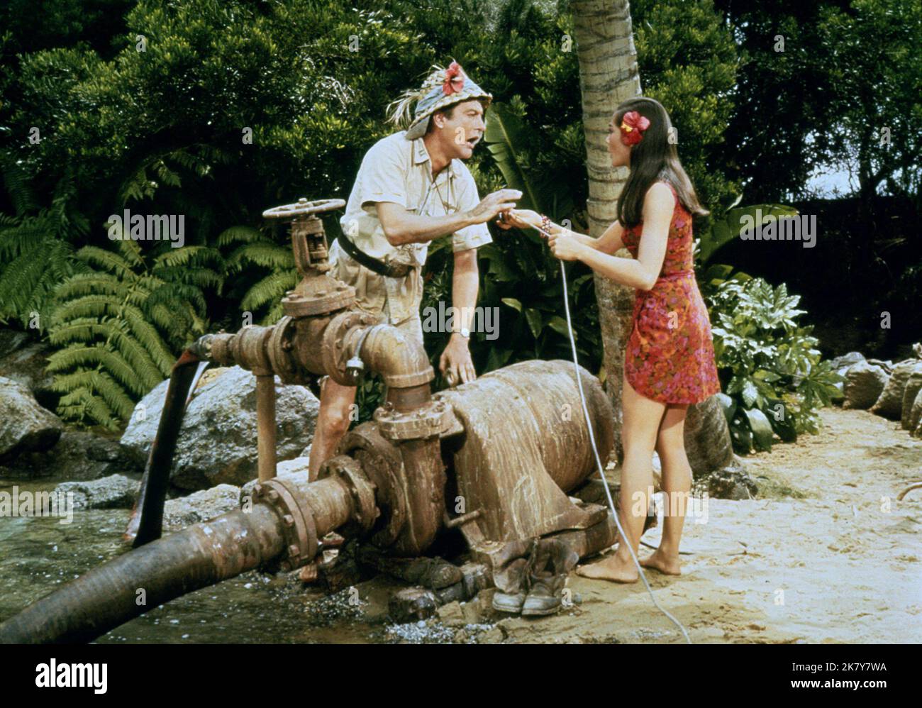 Nancy Kwan & Dick Van Dyke Film: Lt. Robin Crusoe, U.S.N. (USA 1966 ...