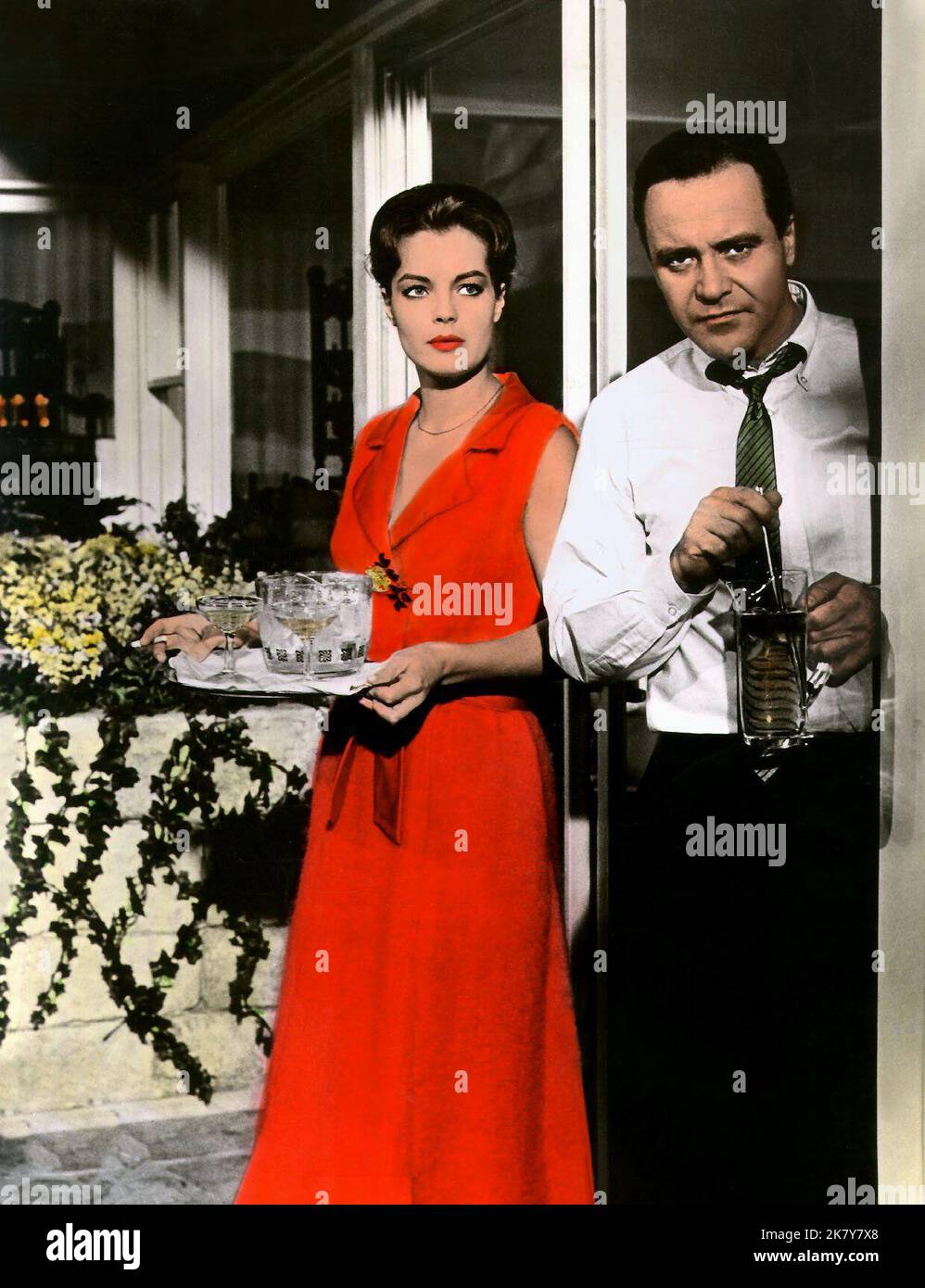Romy Schneider & Jack Lemmon Film Good Neighbor Sam (1964) Characters ...