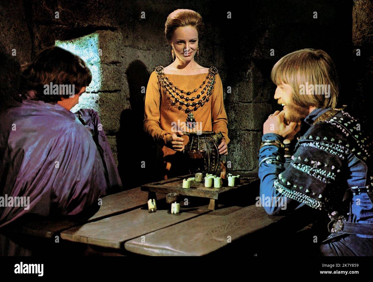 Prunella Ransome & Michael York Film: Alfred The Great (1969 ...