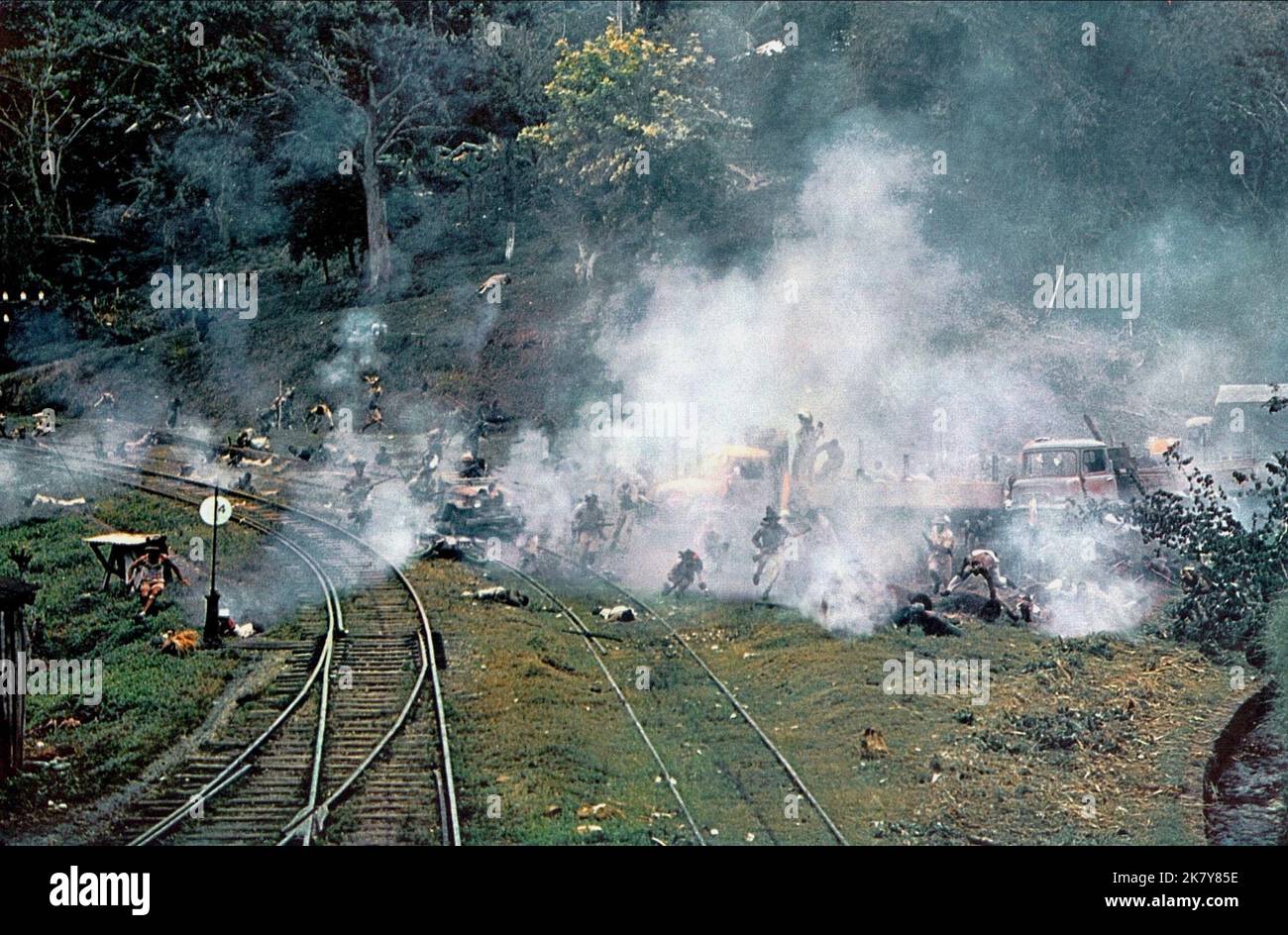 Battle Scene Film: The Mercenaries; Dark Of The Sun (1968) Director ...