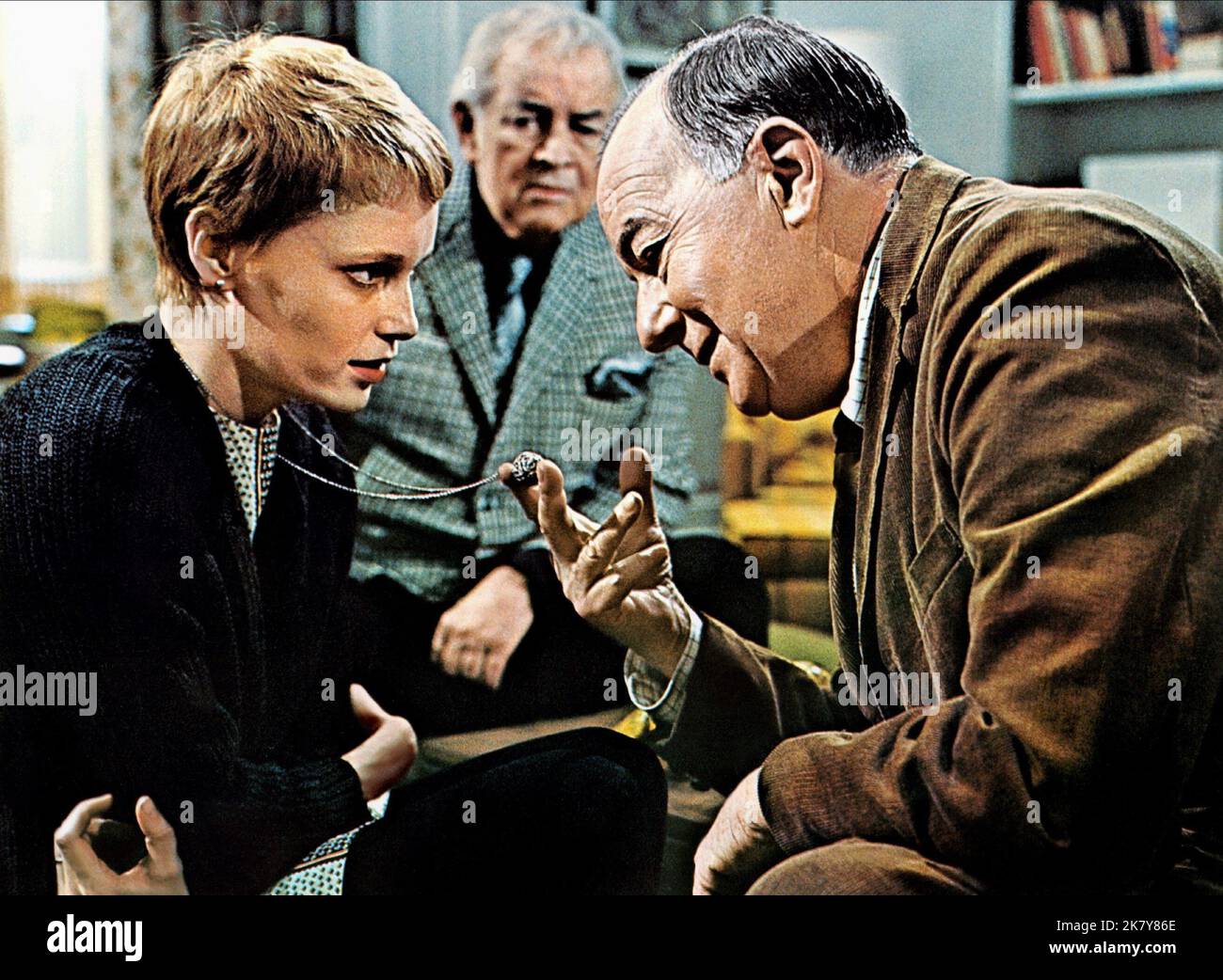 Mia Farrow, Sidney Blackmer & Maurice Evans Film: Rosemary'S Baby (USA ...
