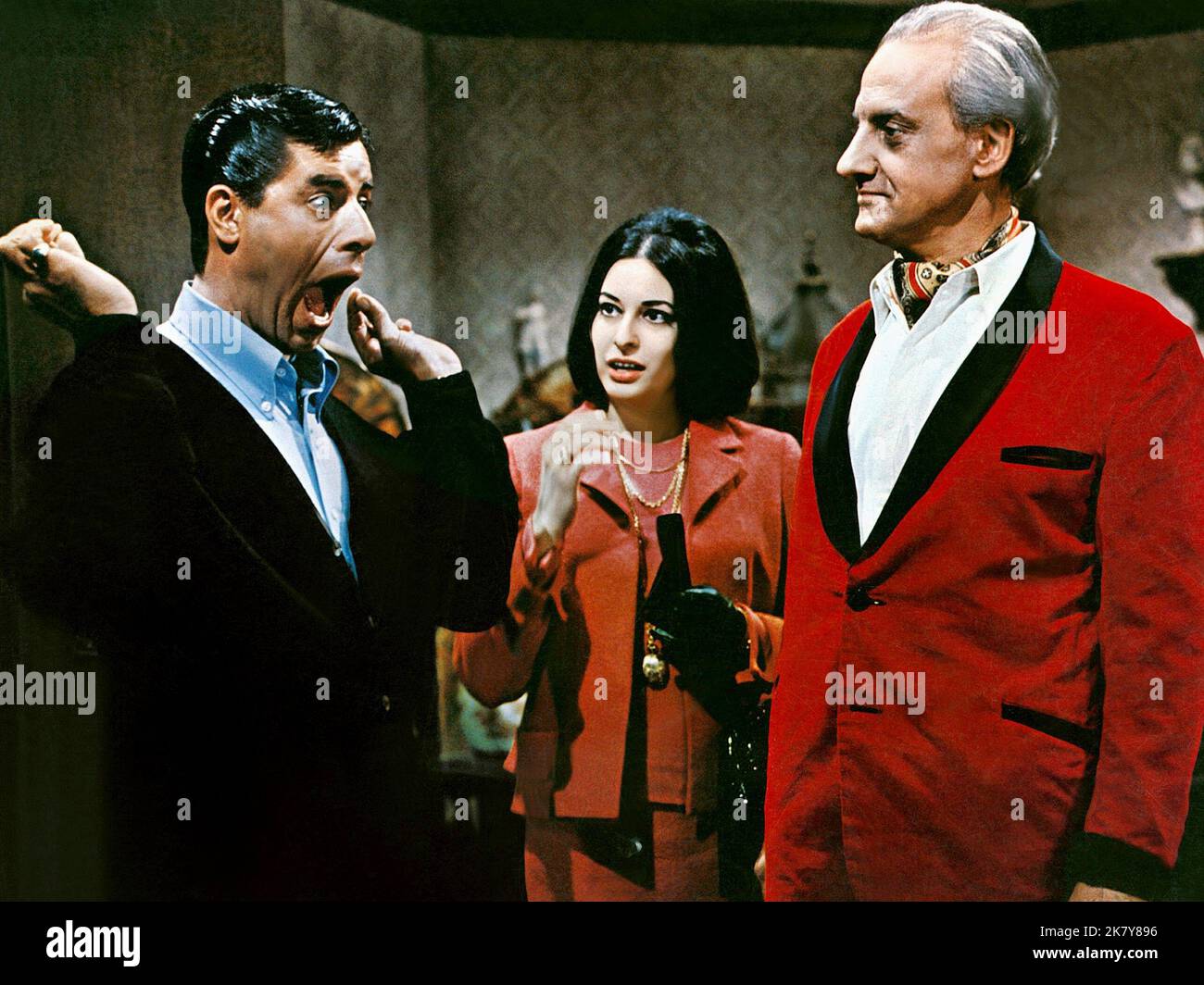Jerry Lewis, Ina Balin & Everett Sloane Film: The Patsy (USA 1964) Characters: Stanley Belt ...
