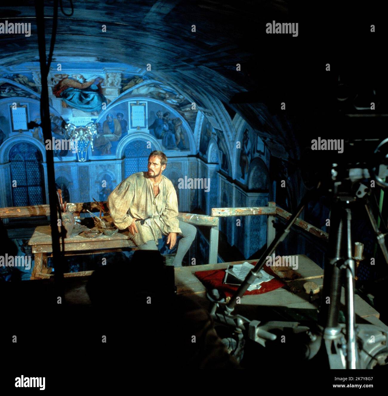 Charlton Heston Film The Agony And The Ecstasy (1965) Characters ...