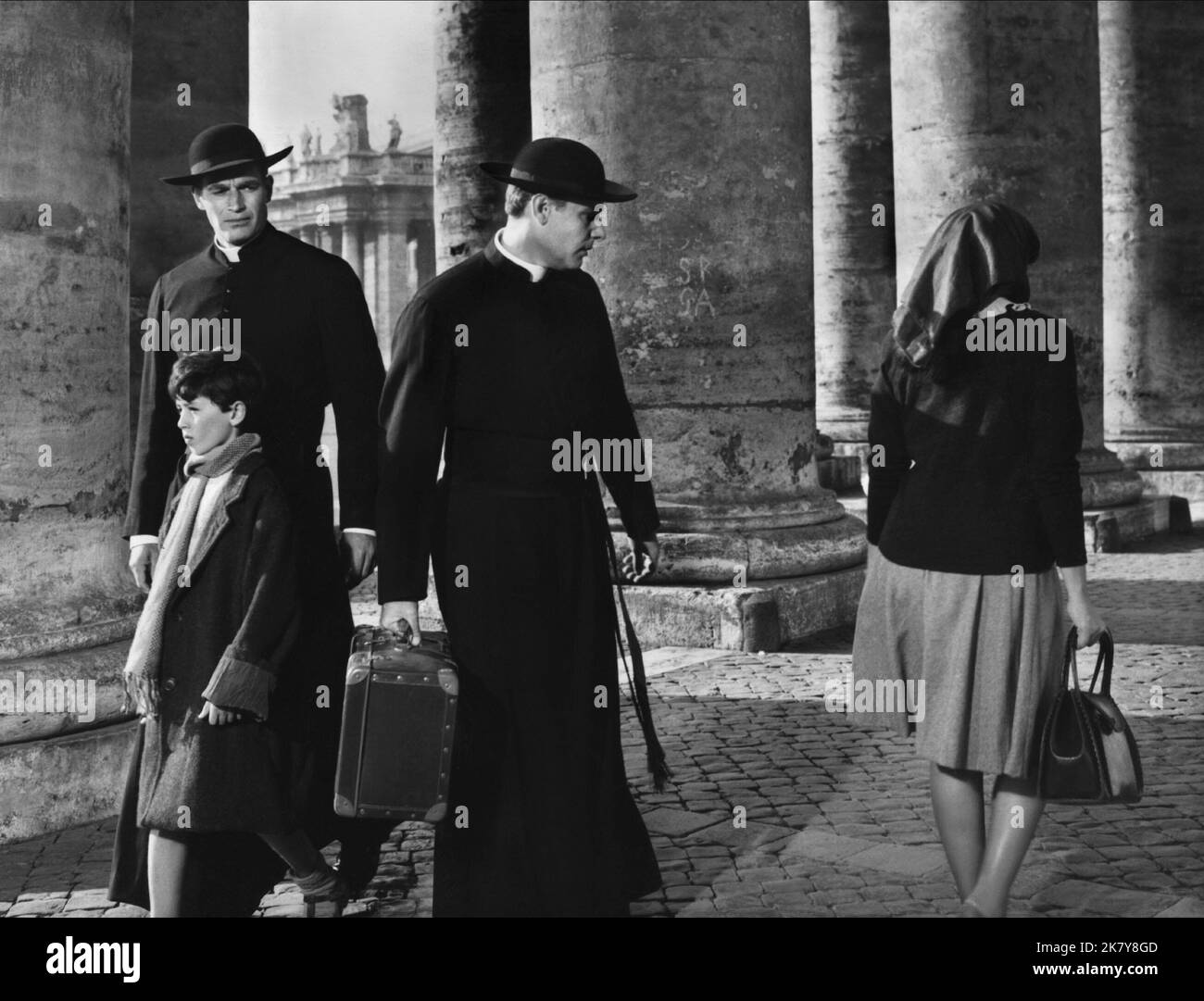 Charlton Heston, Harry Guardino & Marietto Film: The Pigeon That Took ...