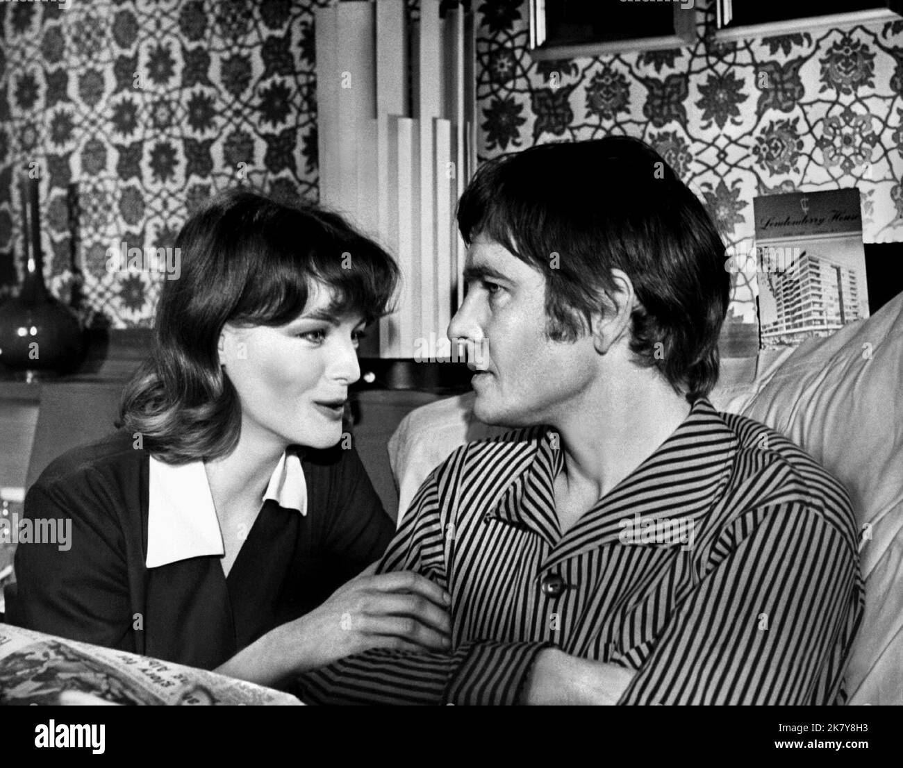 Romy Schneider & Tom Courtenay Film Otley (1962) Characters: Imogen ...