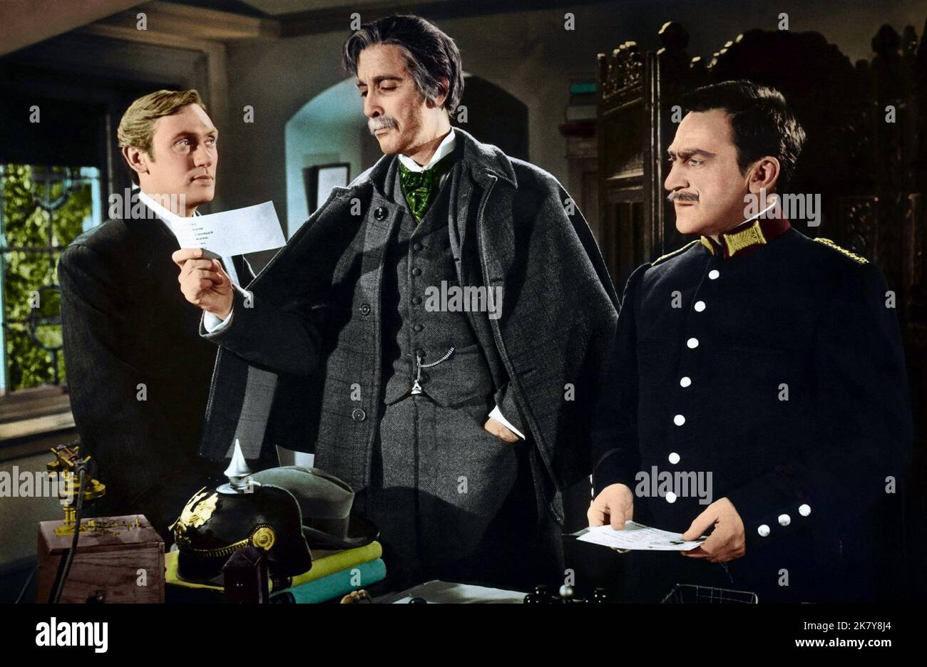 Michael Goodliffe, Christopher Lee & Patrick Troughton Film: The Gorgon (UK 1964) Characters ...