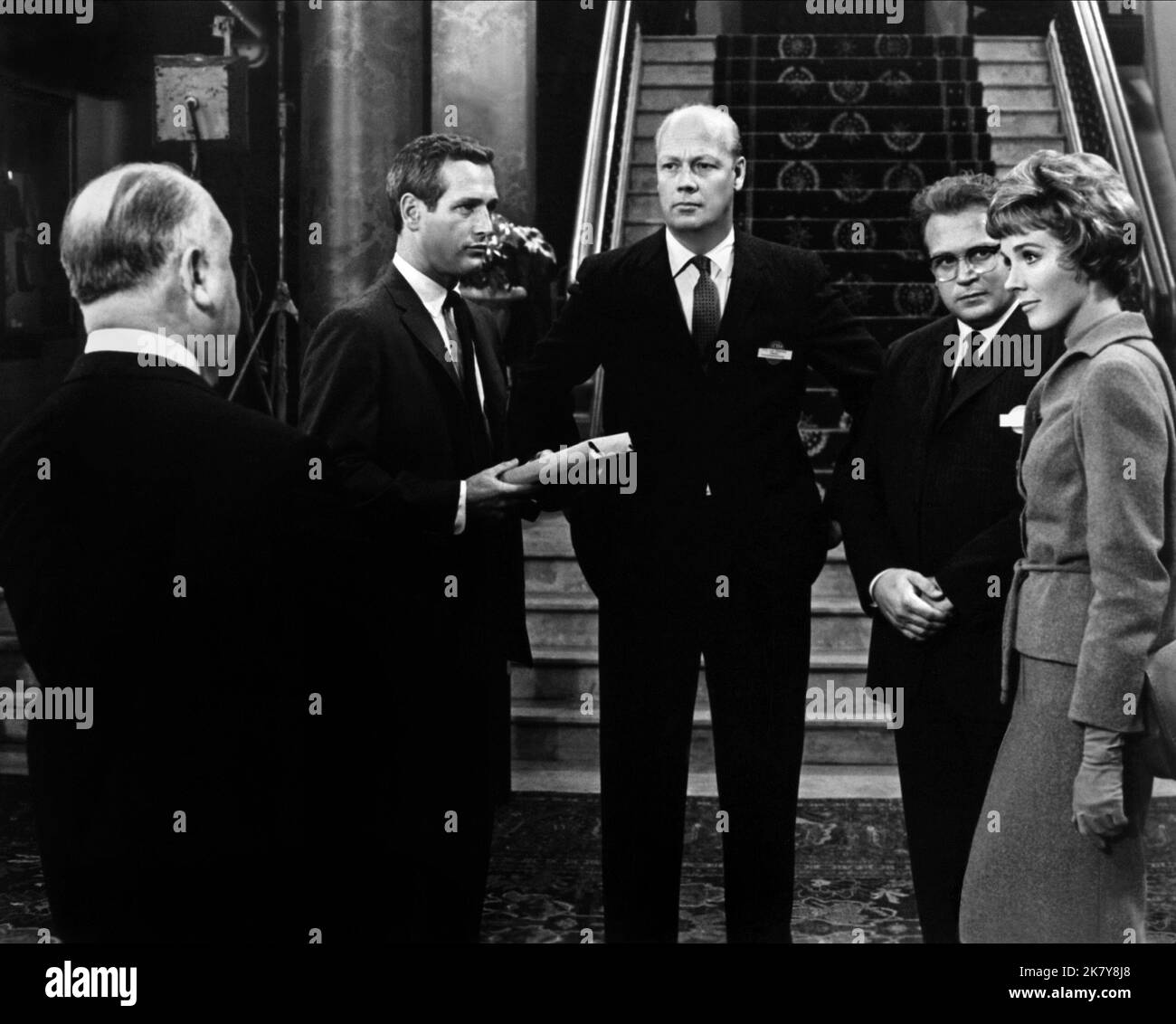Alfred Hitchcock, Paul Newman, Peter Bourne, Günter Strack & Julie ...