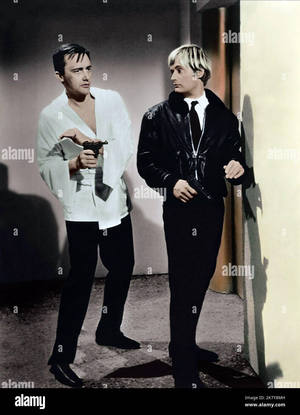 Robert Vaughn & David Mccallum Film: How To Steal The World; The Man From U.N.C.L.E. (USA 1968 ...