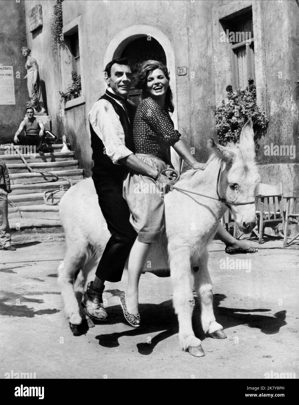 Eric Sykes & Scilla Gabel Film: Village Of Daughters (1960) Characters ...