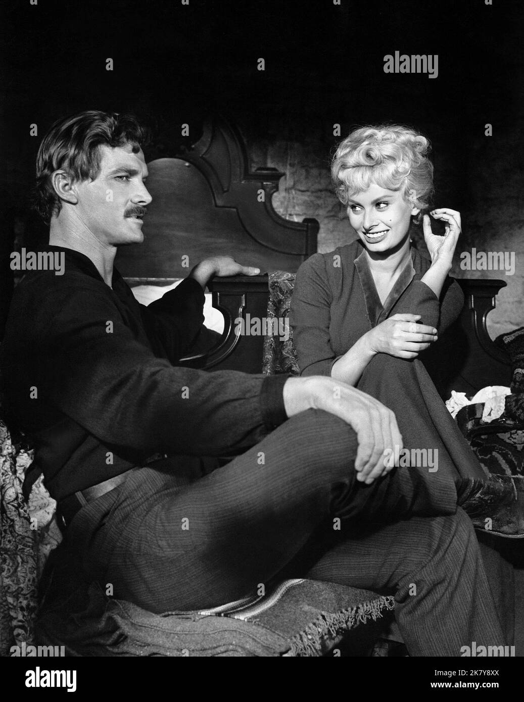 Steve Forrest & Sophia Loren Film: Heller In Pink Tights (USA 1960 ...