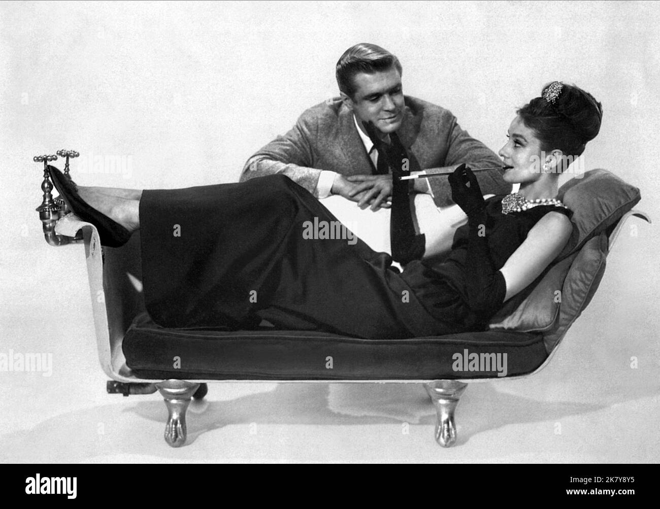 Audrey Hepburn & George Peppard Film: Breakfast At Tiffany'S (USA 1961 ...
