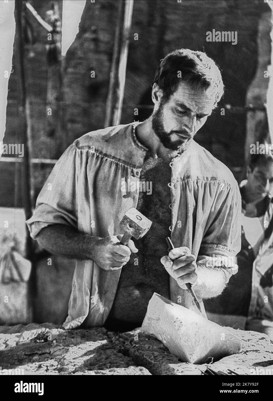 Charlton Heston Film The Agony And The Ecstasy (1965) Characters ...