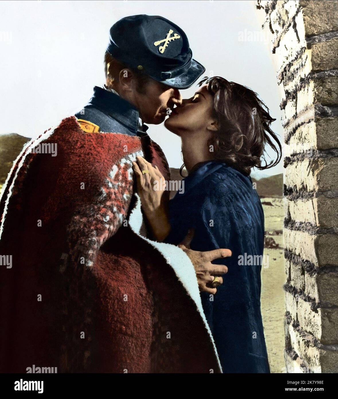 Charlton Heston & Senta Berger Film: Major Dundee (USA 1965) Characters ...
