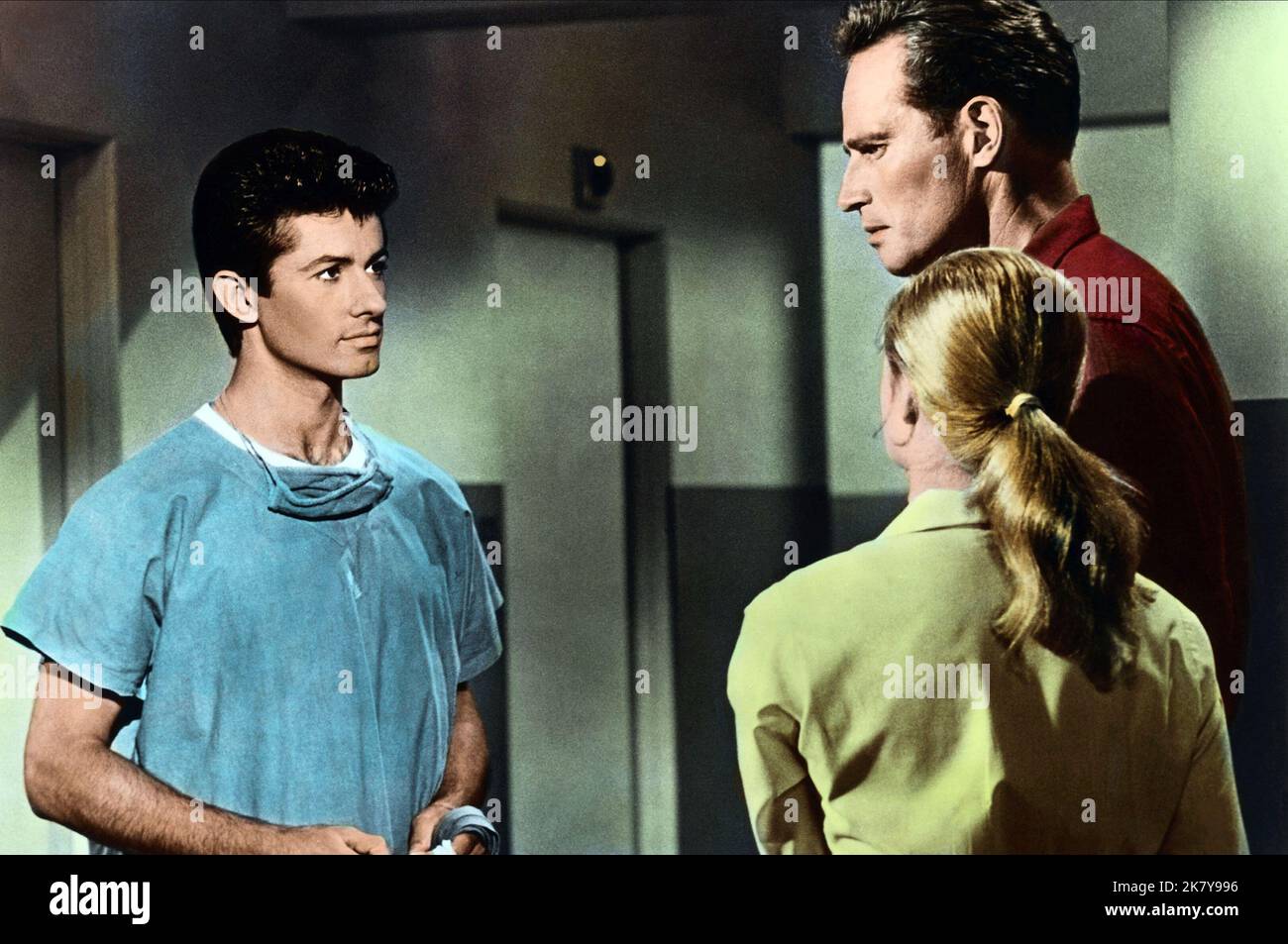 George Chakiris, Charlton Heston & Yvette Mimieux Film: Diamond Head ...