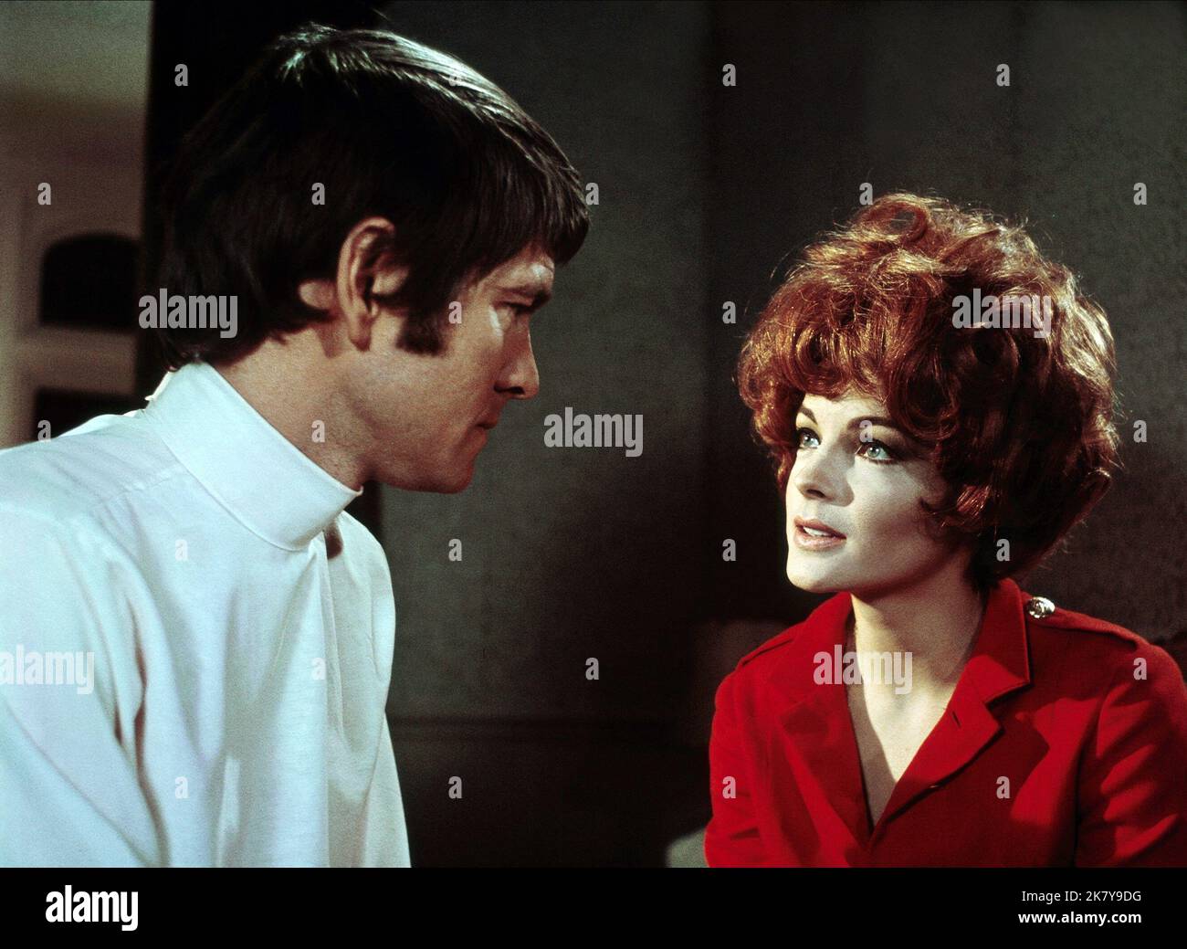 Tom Courtenay & Romy Schneider Film Otley (1968) Characters: Gerald ...