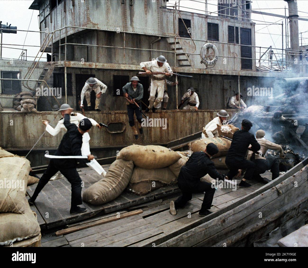 Fight Scene Film The Sand Pebbles (1966) Director: Robert Wise 20 ...
