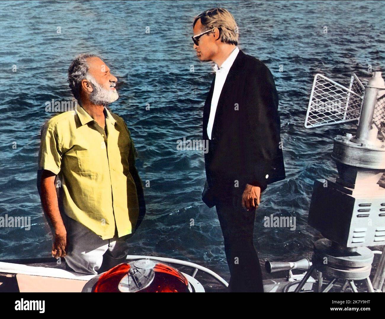 Keenan Wynn & David Mccallum Film: Around The World Under The Sea (1966 ...