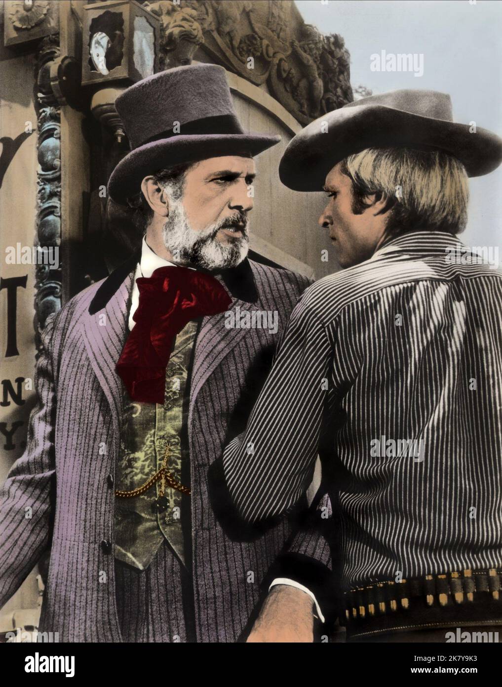 Vincent Price & Paul Hampton Film More Dead Than Alive (1969 ...