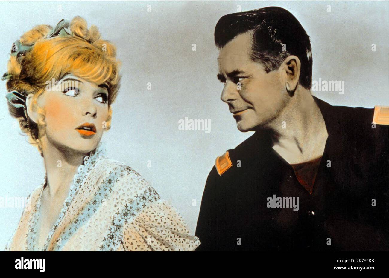 Stella Stevens & Glenn Ford Film Company Of Cowards; Advance To The ...