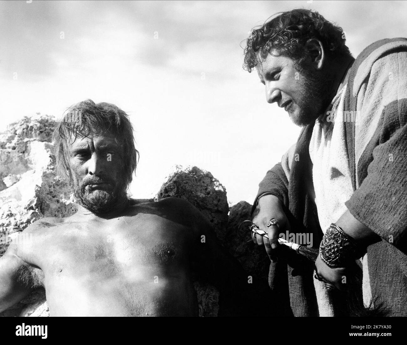 Kirk Douglas & Peter Ustinov Film: Spartacus (USA 1960) Characters ...