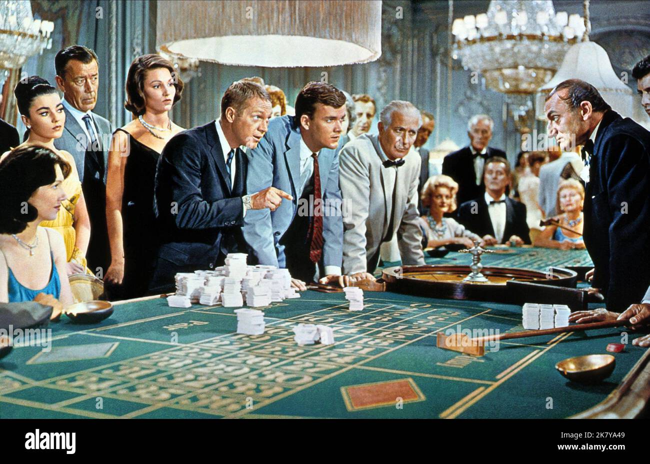 Brigid Bazlen, Paula Prentiss, Steve Mcqueen & Jim Hutton Film: The ...