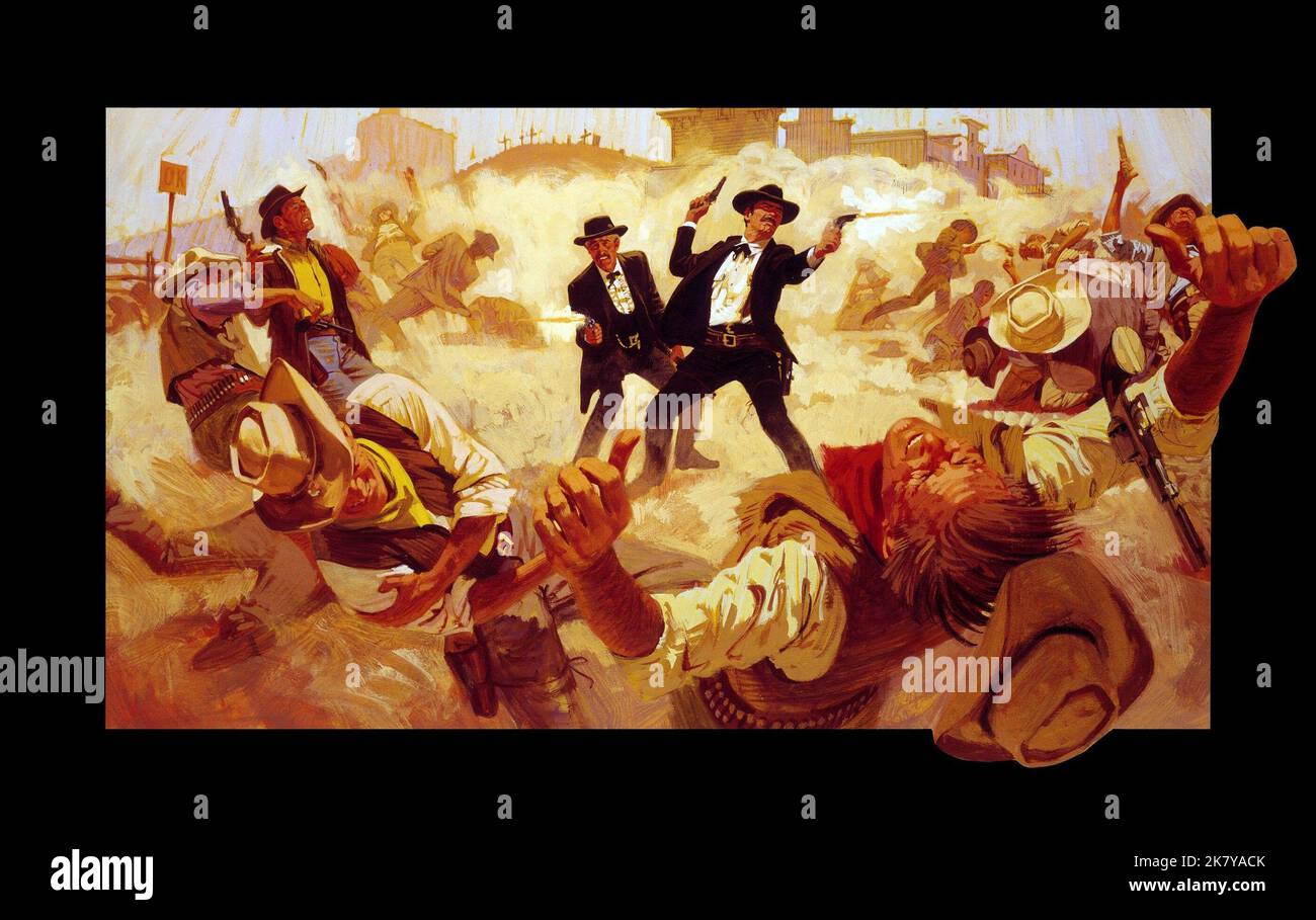 Jason Robards & James Garner Film Hour Of The Gun (1967) Characters ...