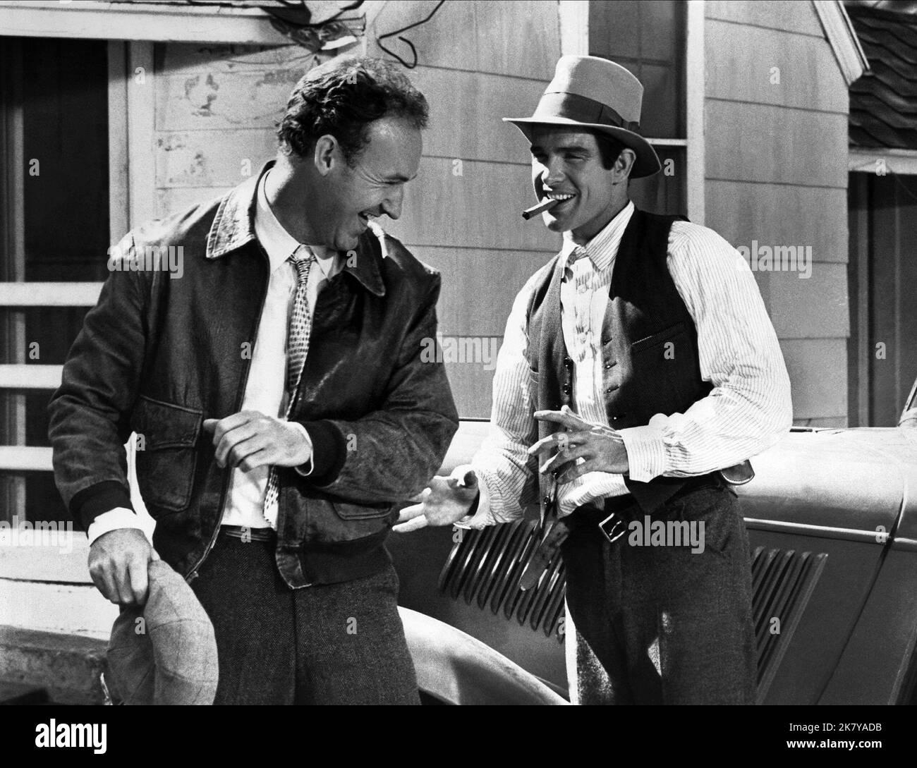 Gene Hackman & Warren Beatty Film: Bonnie And Clyde (USA 1967 ...