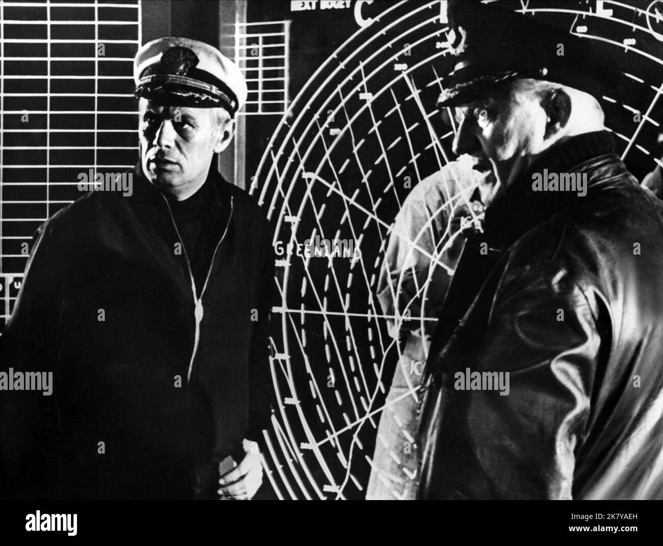 Richard Widmark & Eric Portman Film: The Bedford Incident (1964 ...