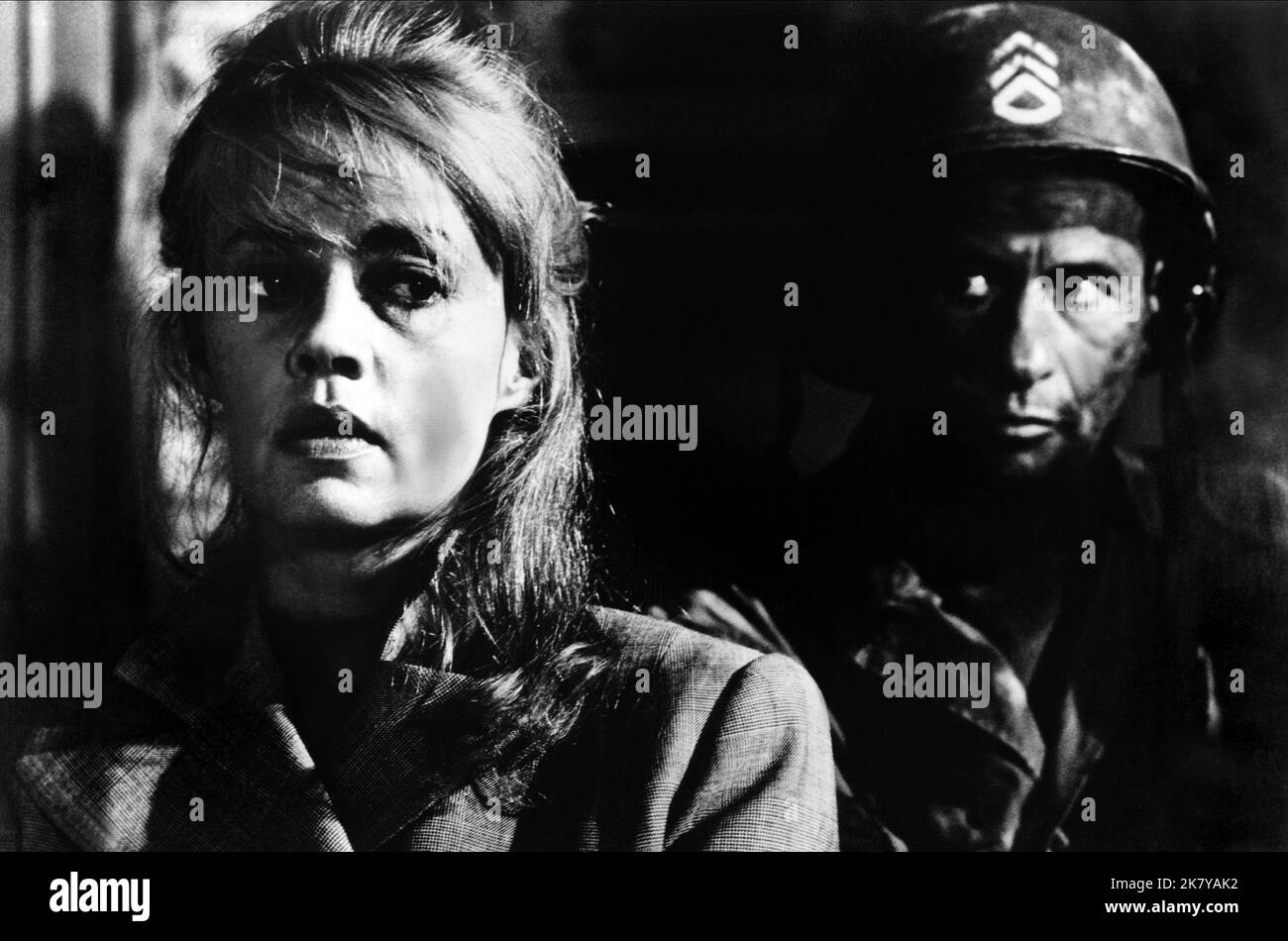 Jeanne Moreau & Eli Wallach Film: The Victors (USA/UK 1963) Characters ...
